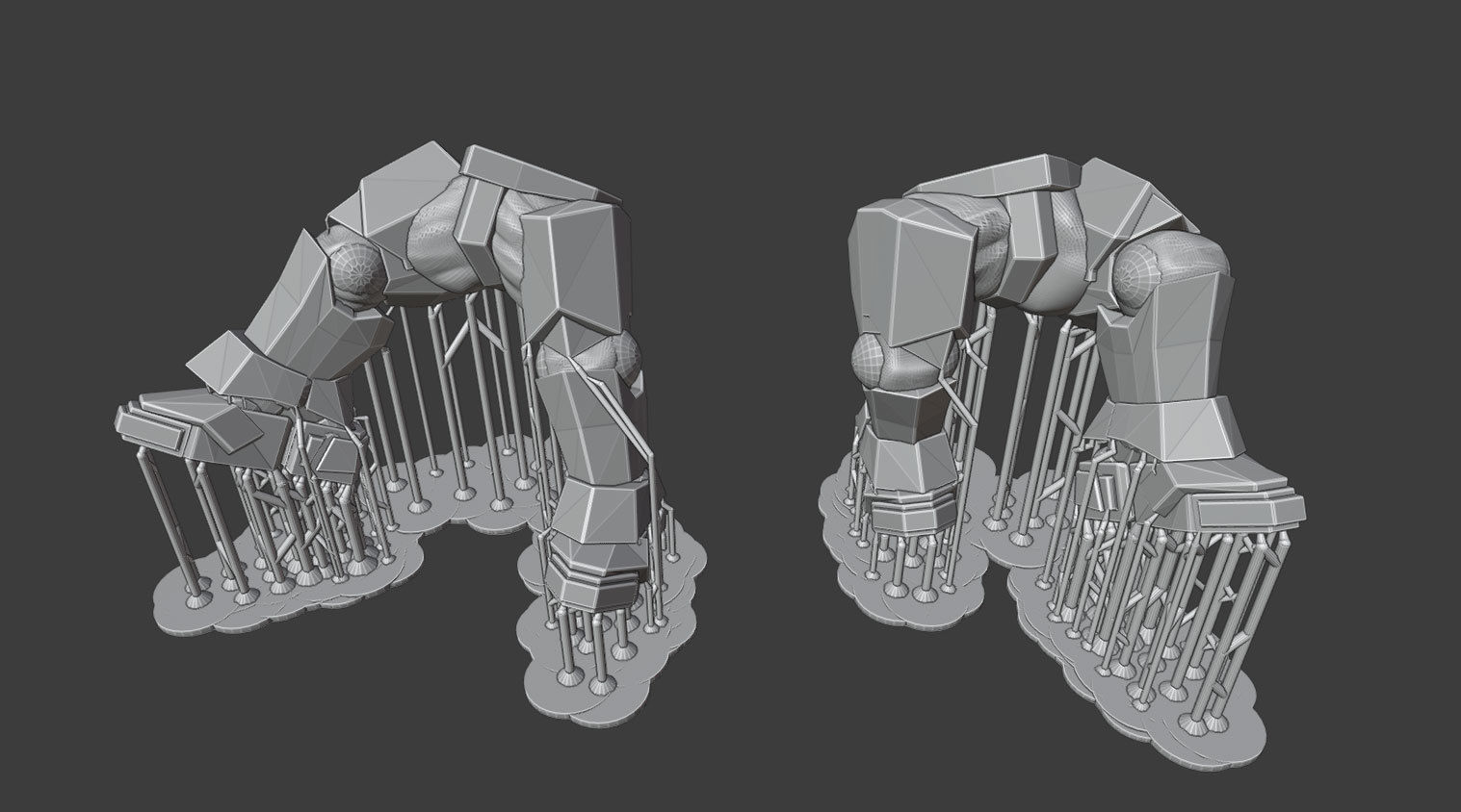 Lancer RPG NPC Heavy Mech Pack - Pyramidion 3D model 3D printable ...