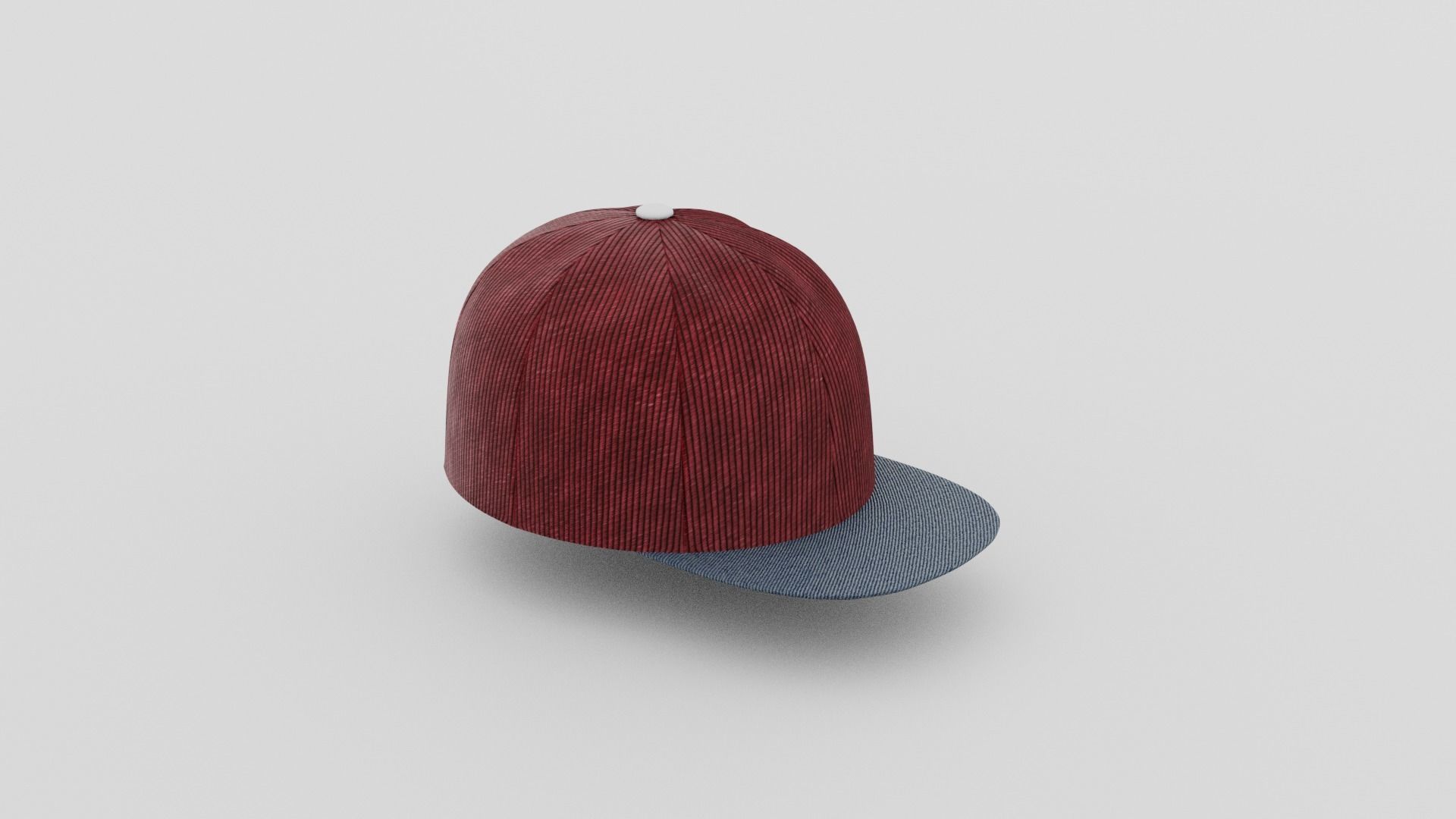 free baseball cap flat brim free VR / AR / low-poly 3D model | CGTrader