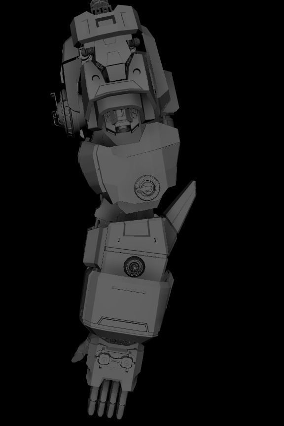 Gundam Hand 3D model | CGTrader