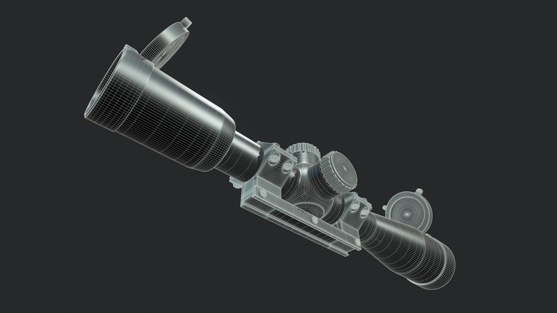 Tactical Scope - Tutorial Included 3D model | CGTrader