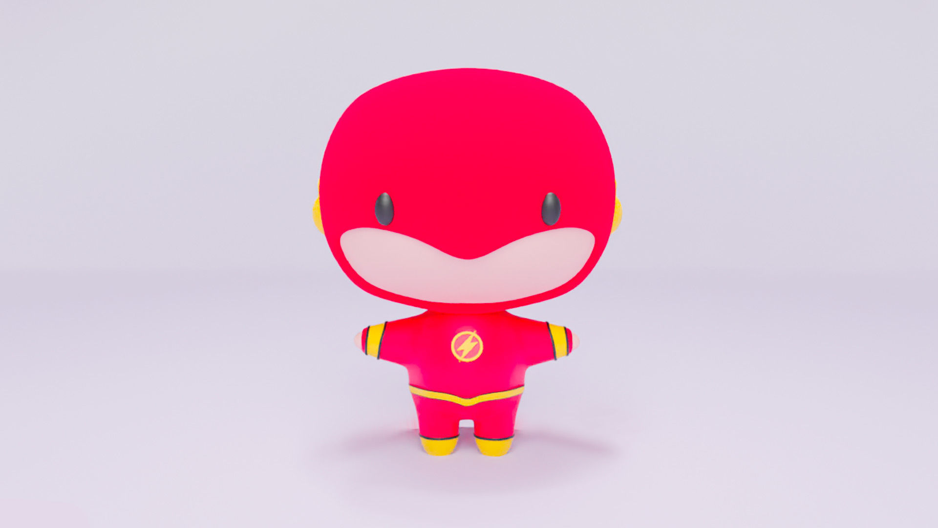 Chibi flash toy doll 3D model | CGTrader