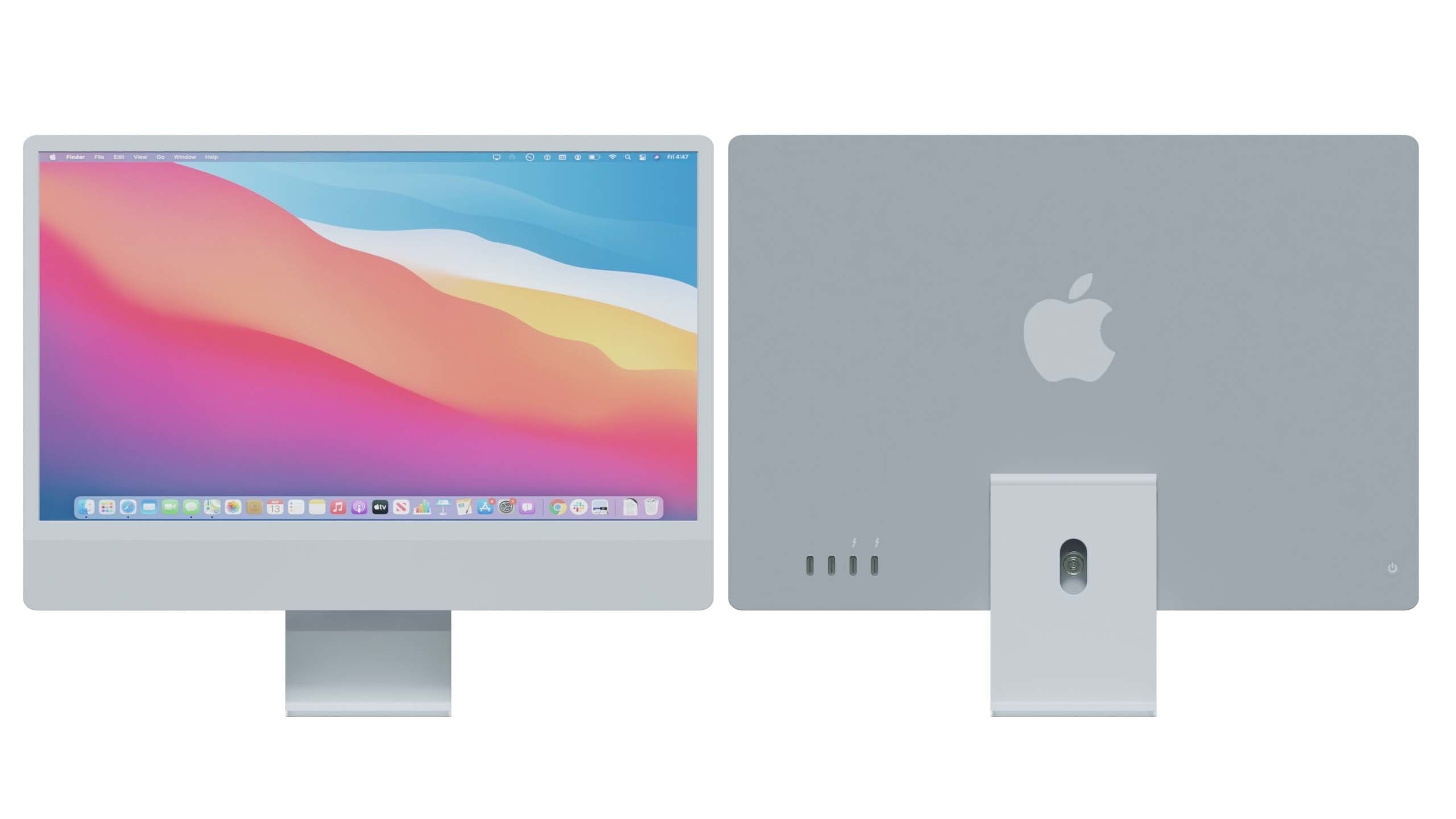 2021 Apple iMac 24 inch 3D model | CGTrader