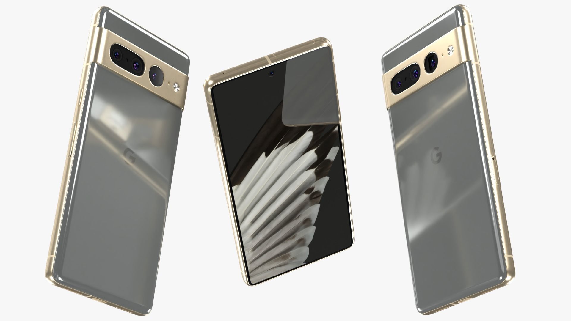 3D model Google Pixel 7 Pro Hazel VR / AR / low-poly | CGTrader