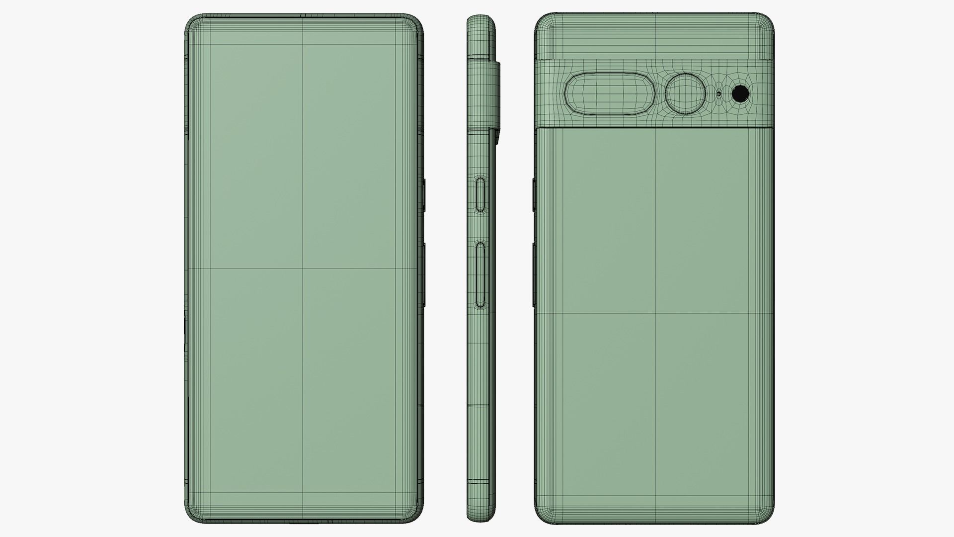 3D model Google Pixel 7 Pro Snow VR / AR / low-poly | CGTrader