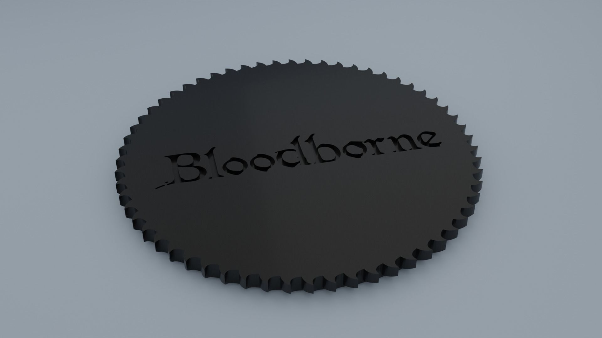 Bloodborne runes coaster 3D model 3D printable | CGTrader
