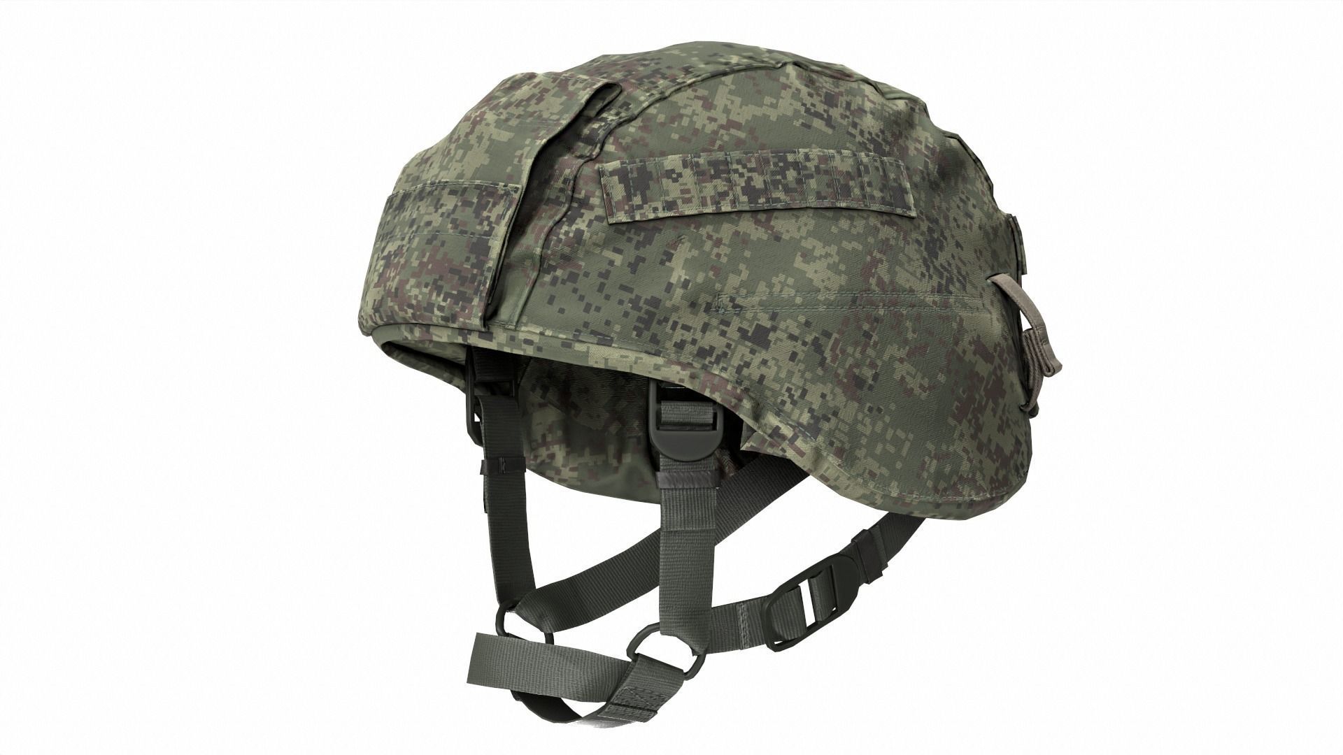 3D model Russian 6B47 Ratnik Helmet with Cover VR / AR / low-poly ...