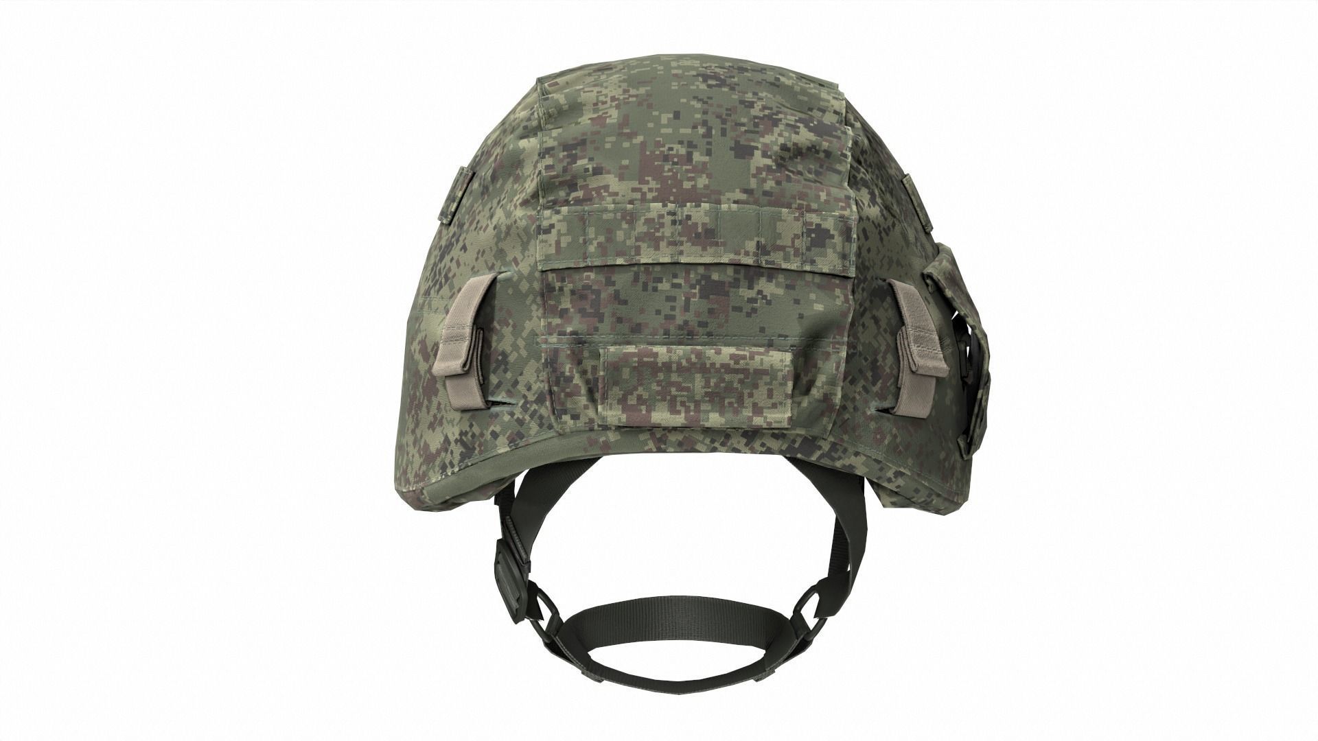 3D model Russian 6B47 Ratnik Helmet with Cover VR / AR / low-poly ...