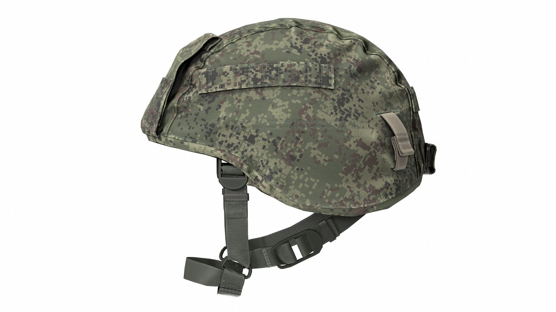 3D model Russian 6B47 Ratnik Helmet with Cover VR / AR / low-poly ...