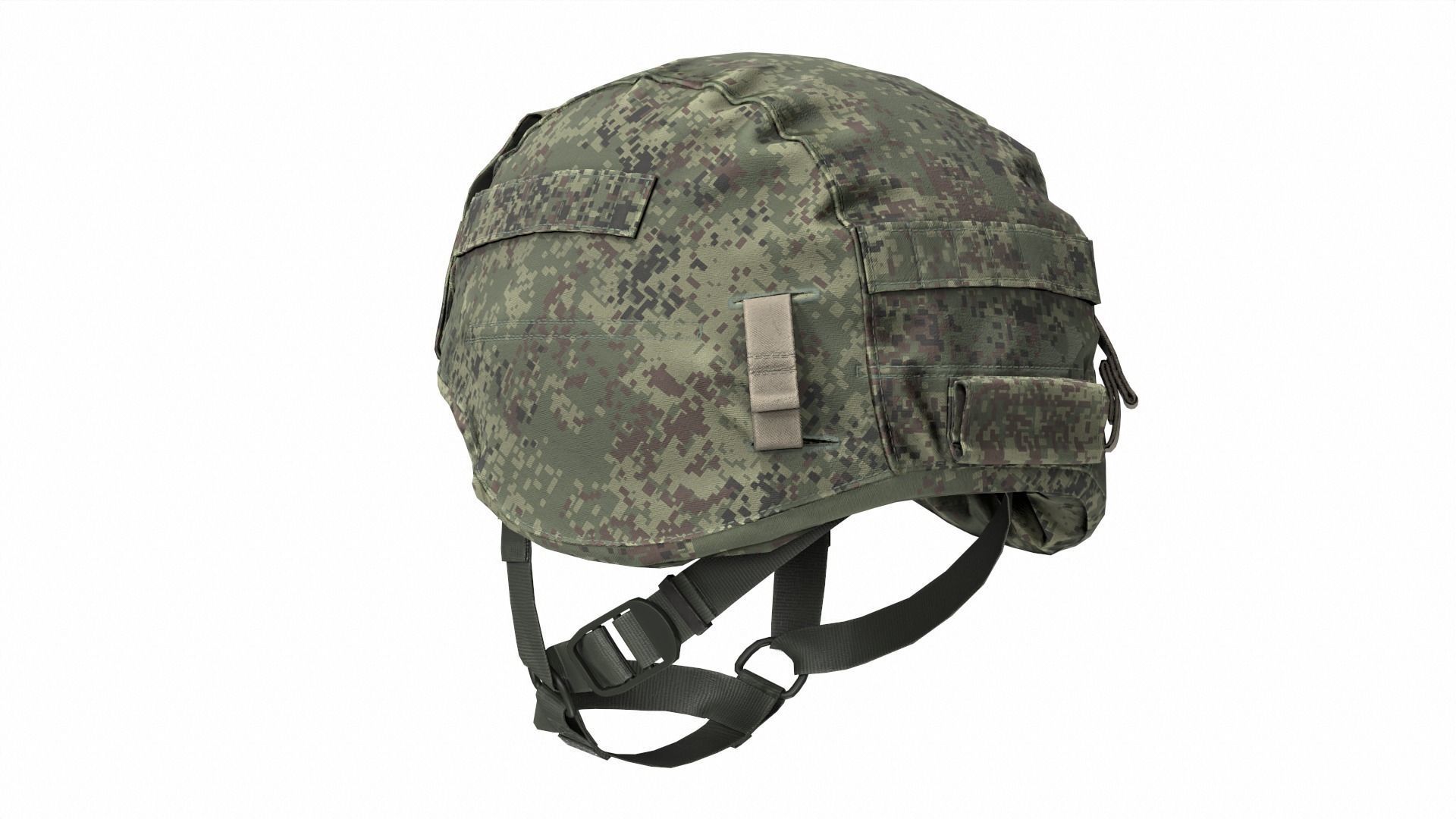 3D model Russian 6B47 Ratnik Helmet with Cover VR / AR / low-poly ...