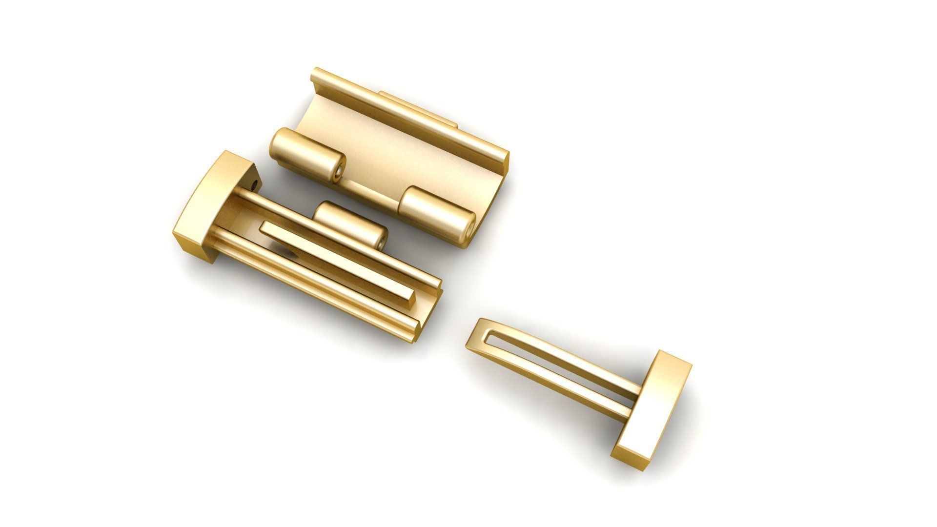 5 mm Diamond and Plain Lock Combination 3D Model Collection | CGTrader