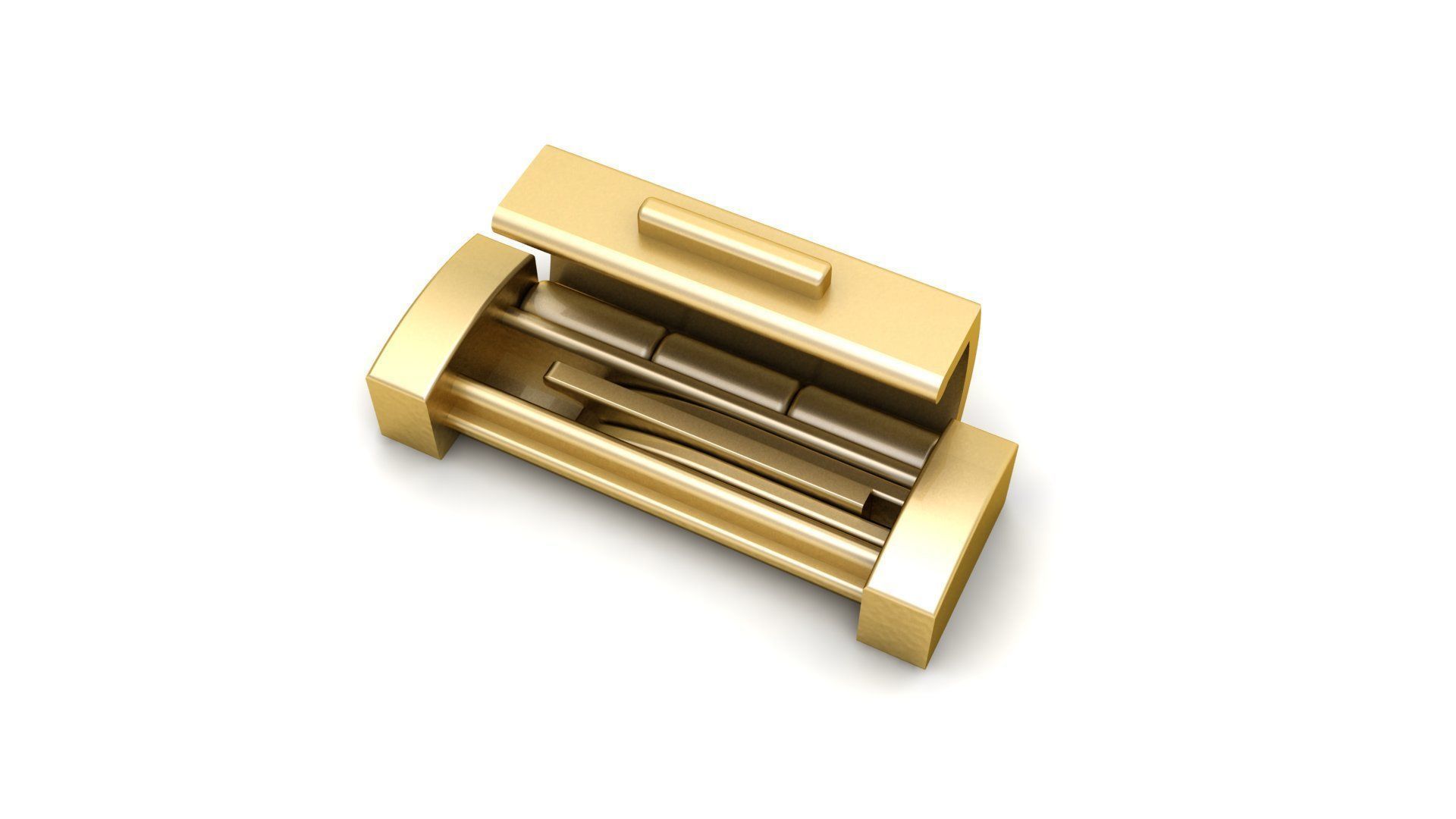 5 mm Diamond and Plain Lock Combination 3D Model Collection | CGTrader