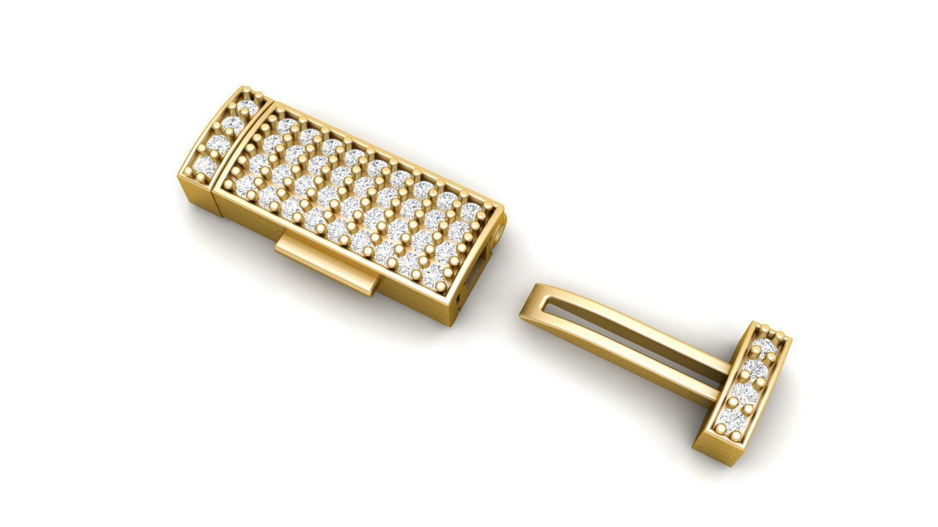 5 mm Diamond and Plain Lock Combination 3D Model Collection | CGTrader