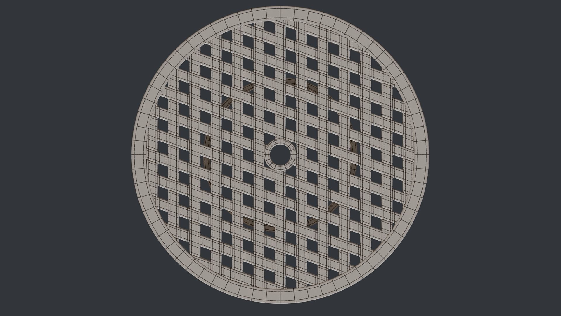 Bronze Lazy Susan 3D model | CGTrader