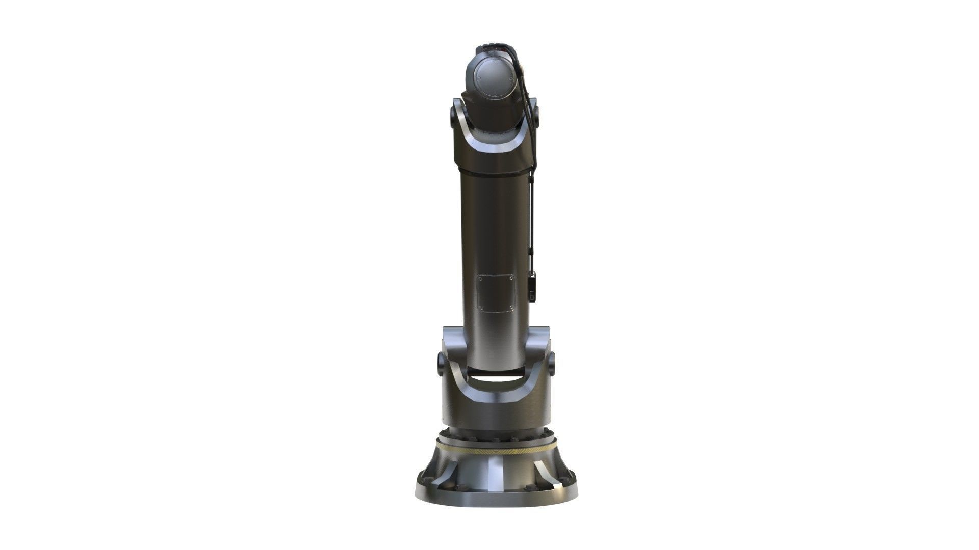 3D model Industrial Robotic Arm with Rigged and Animated VR / AR / low ...