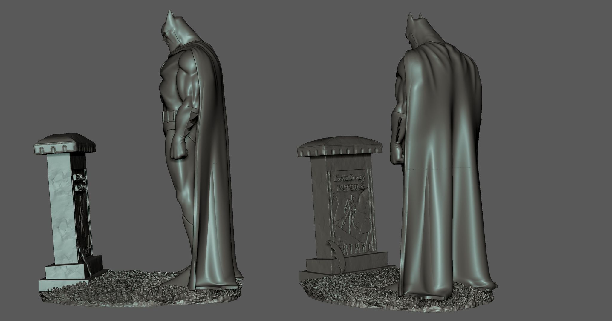 Batman TAS Kevin Conroy Tribute 3D model 3D printable | CGTrader