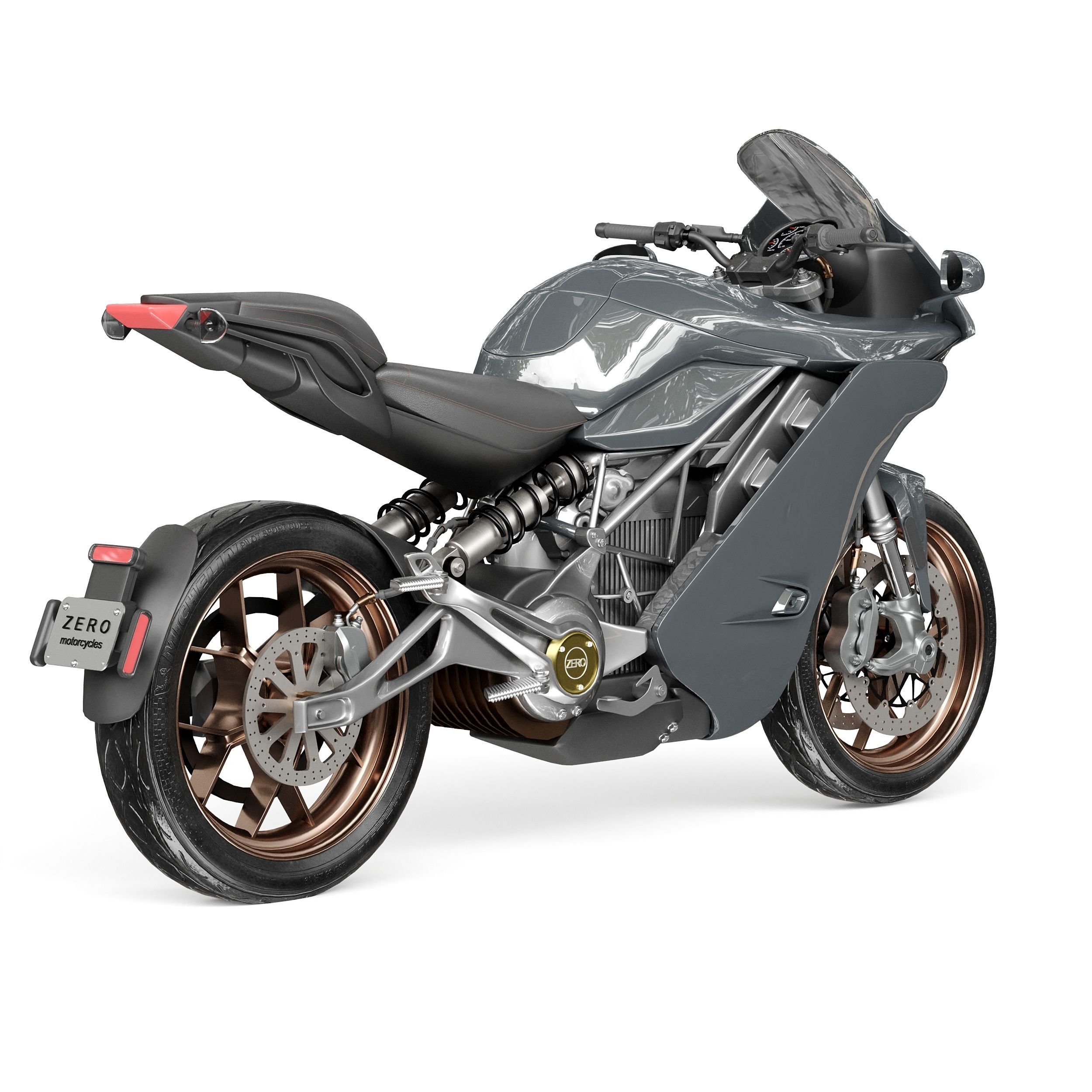 3D model Zero Motorcycle VR / AR / low-poly | CGTrader