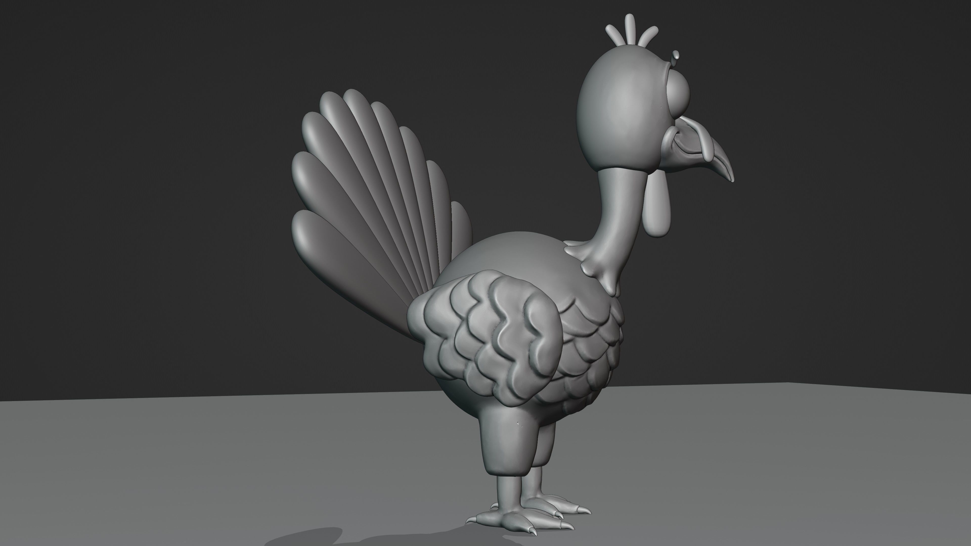 Thanksgiving Turkey 3D model | CGTrader