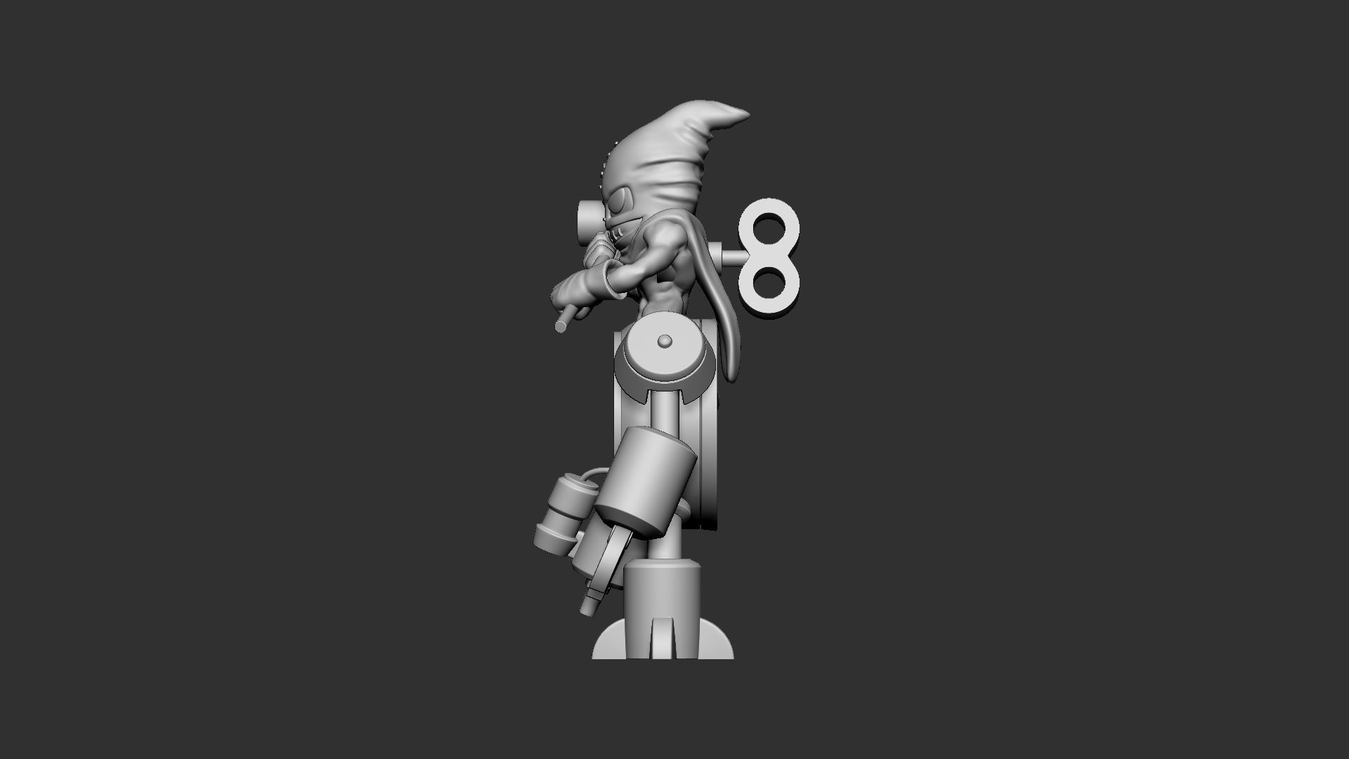 Digimon Clockmon Fan Art 3D model 3D printable | CGTrader