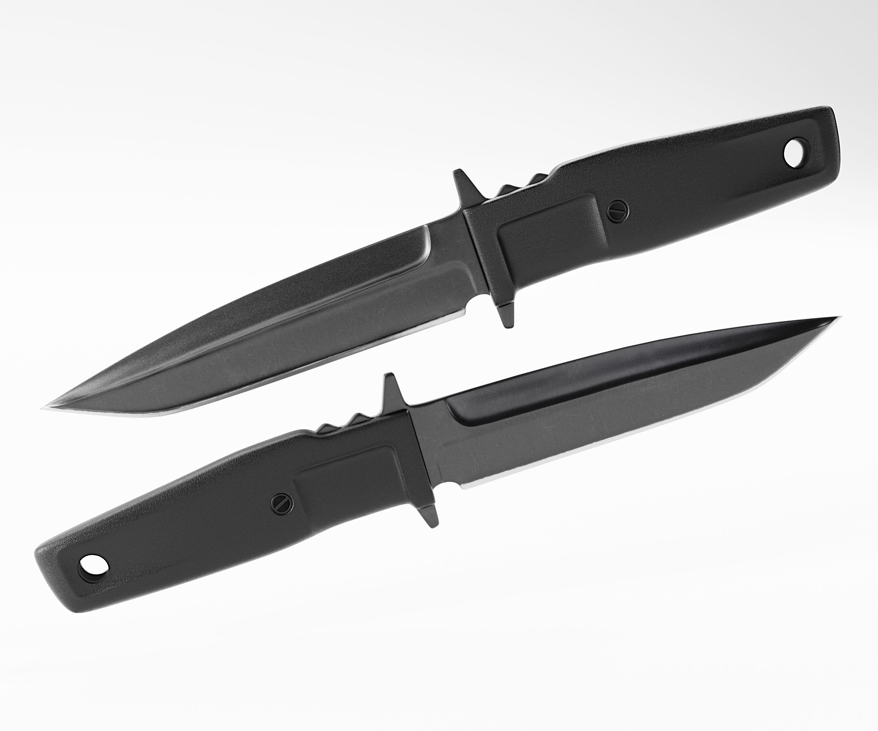 3D model Tactical Combat Knife - Military - Blade - FPS - CS Style VR / AR / low-poly | CGTrader
