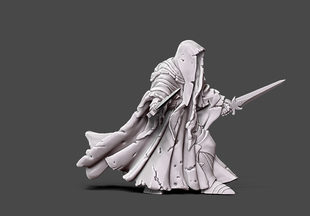 wraith 6 - 35 mm scale 3D model 3D printable | CGTrader
