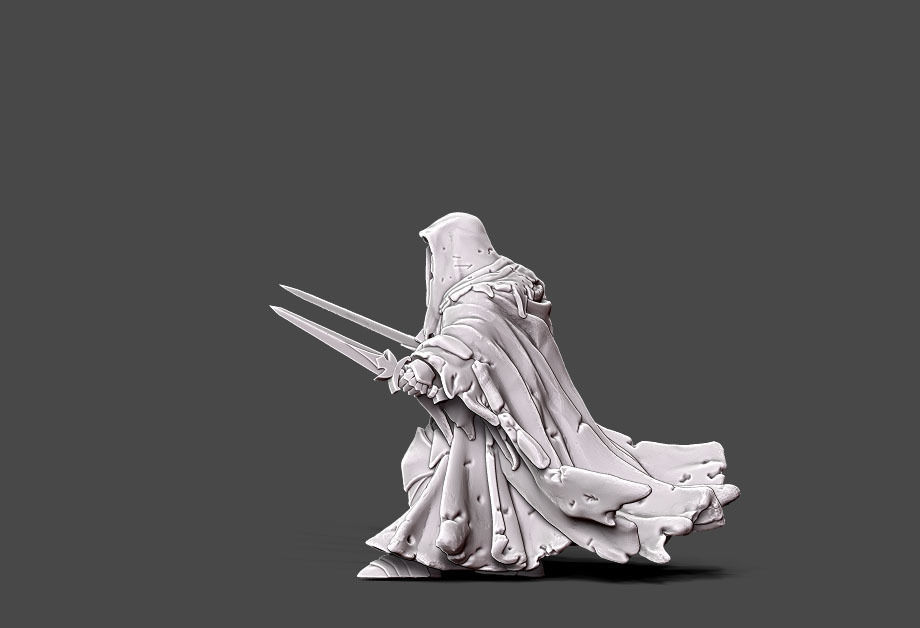 wraith 6 - 35 mm scale 3D model 3D printable | CGTrader