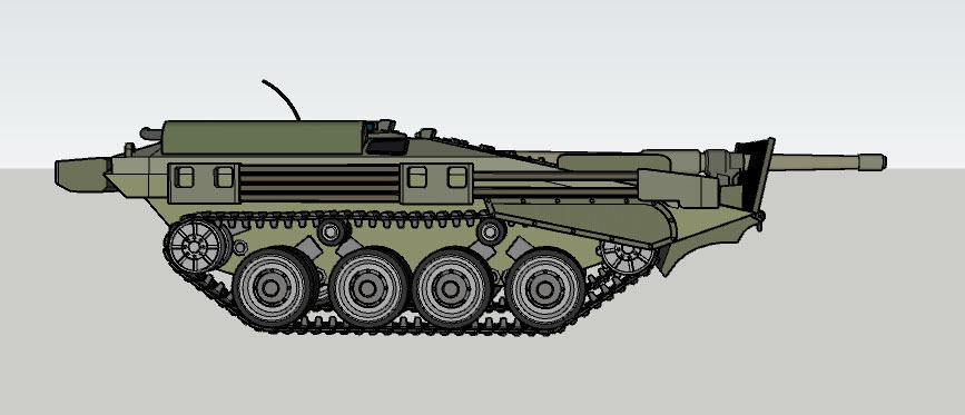 3D model Strv-103 armoured vehicle VR / AR / low-poly | CGTrader