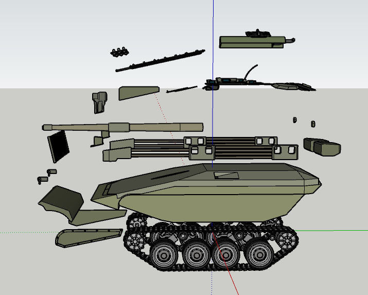 3D model Strv-103 armoured vehicle VR / AR / low-poly | CGTrader