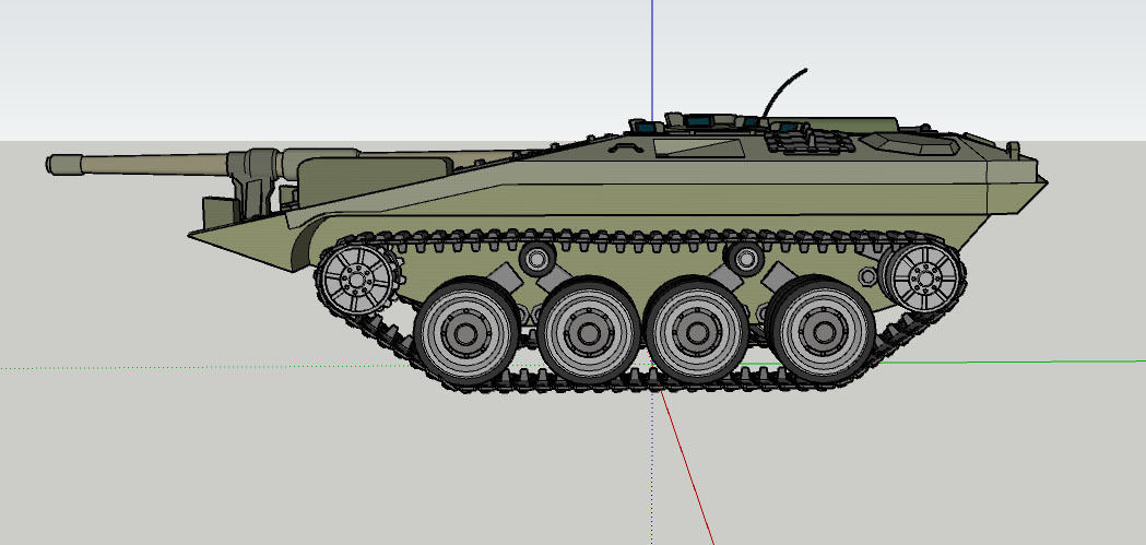 3D model Strv-103 armoured vehicle VR / AR / low-poly | CGTrader