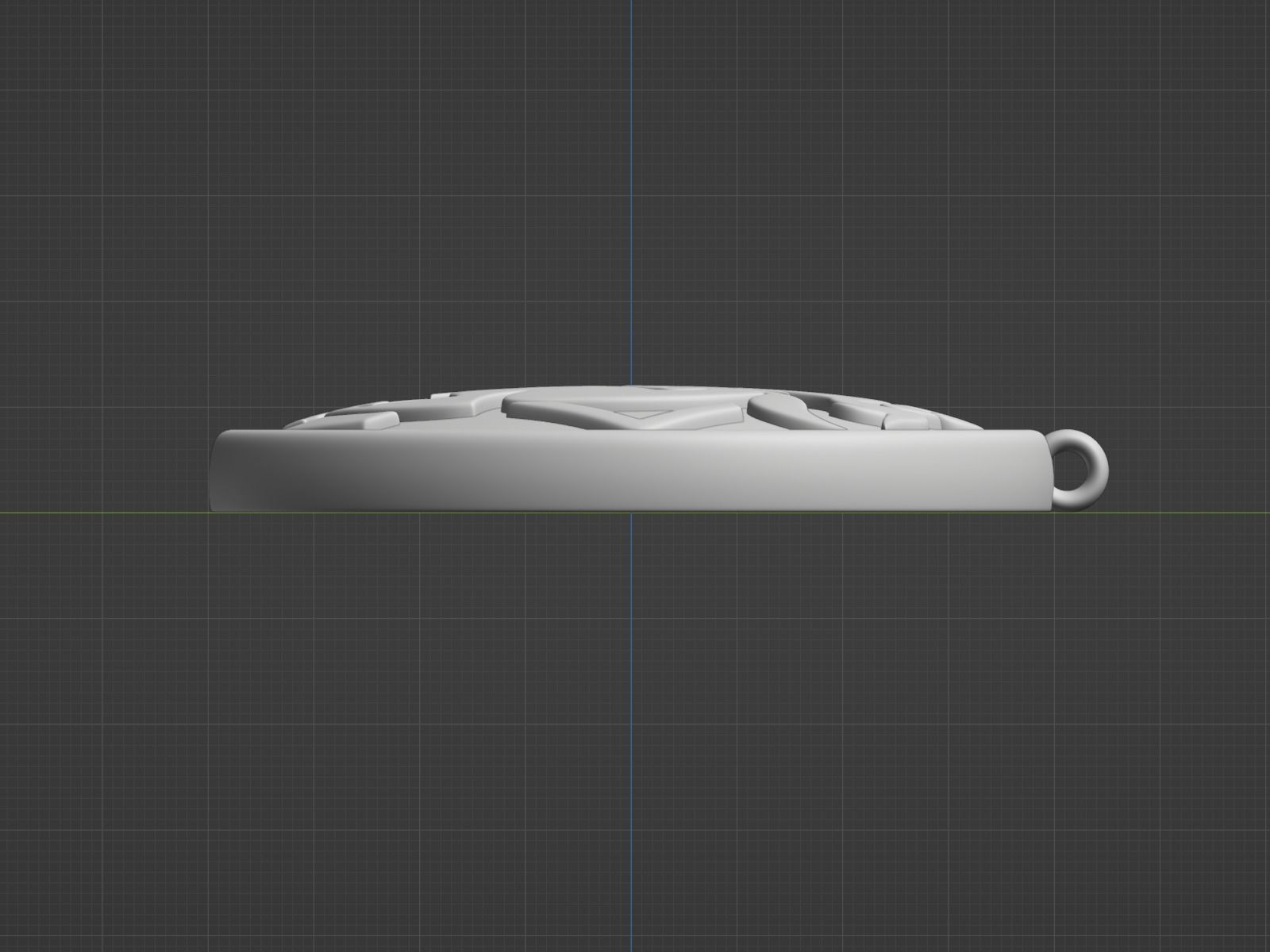 Genshin Impact Ganyu Emblem pendant 3D model 3D printable | CGTrader