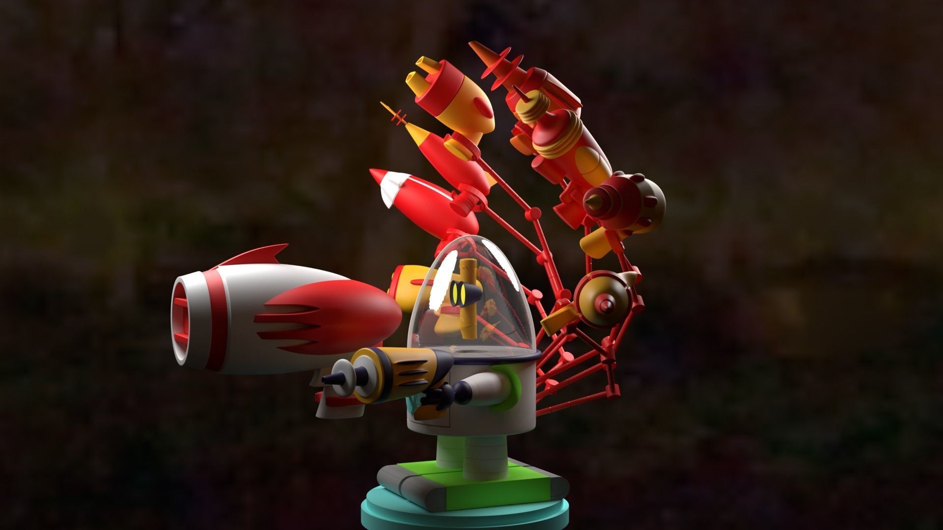 XR - Xperimental Ranger 3D model rigged | CGTrader