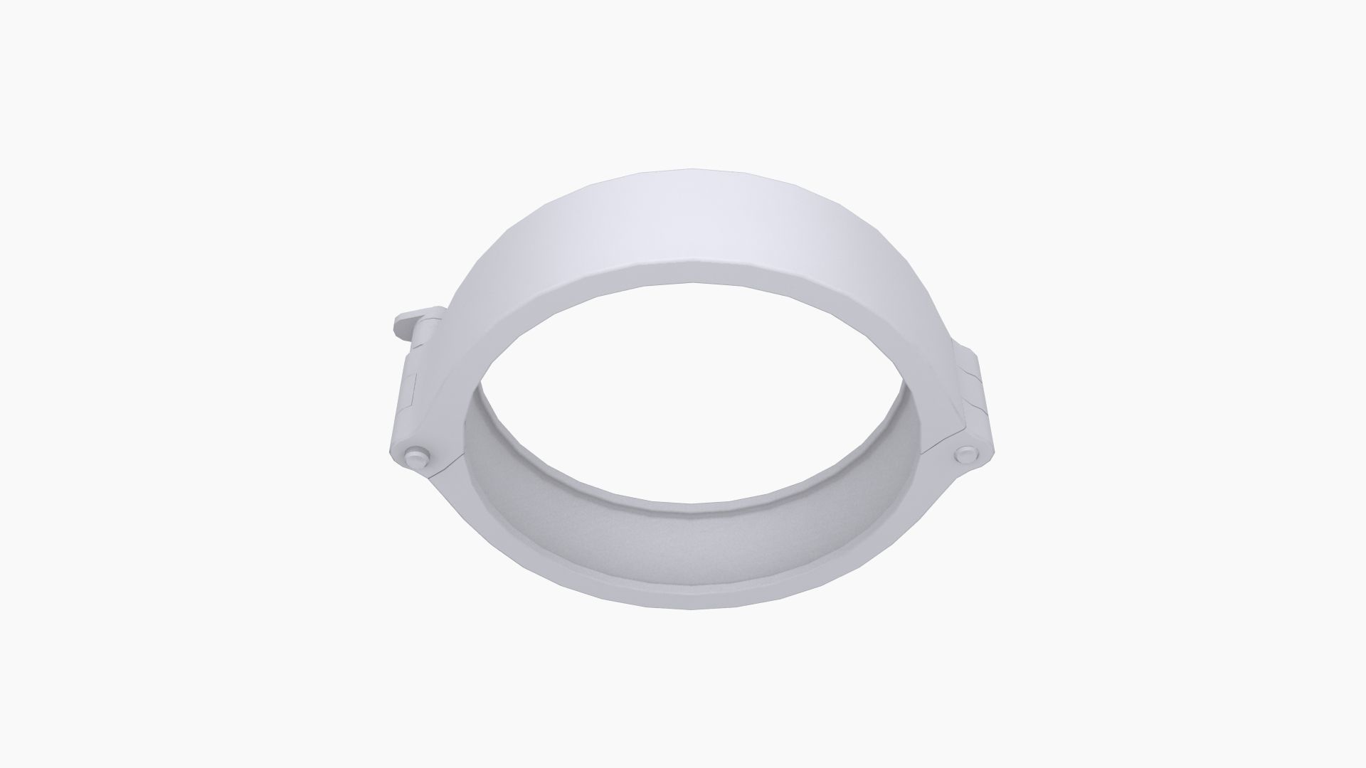 3D model Vibrant HD V-Band clamp VR / AR / low-poly | CGTrader