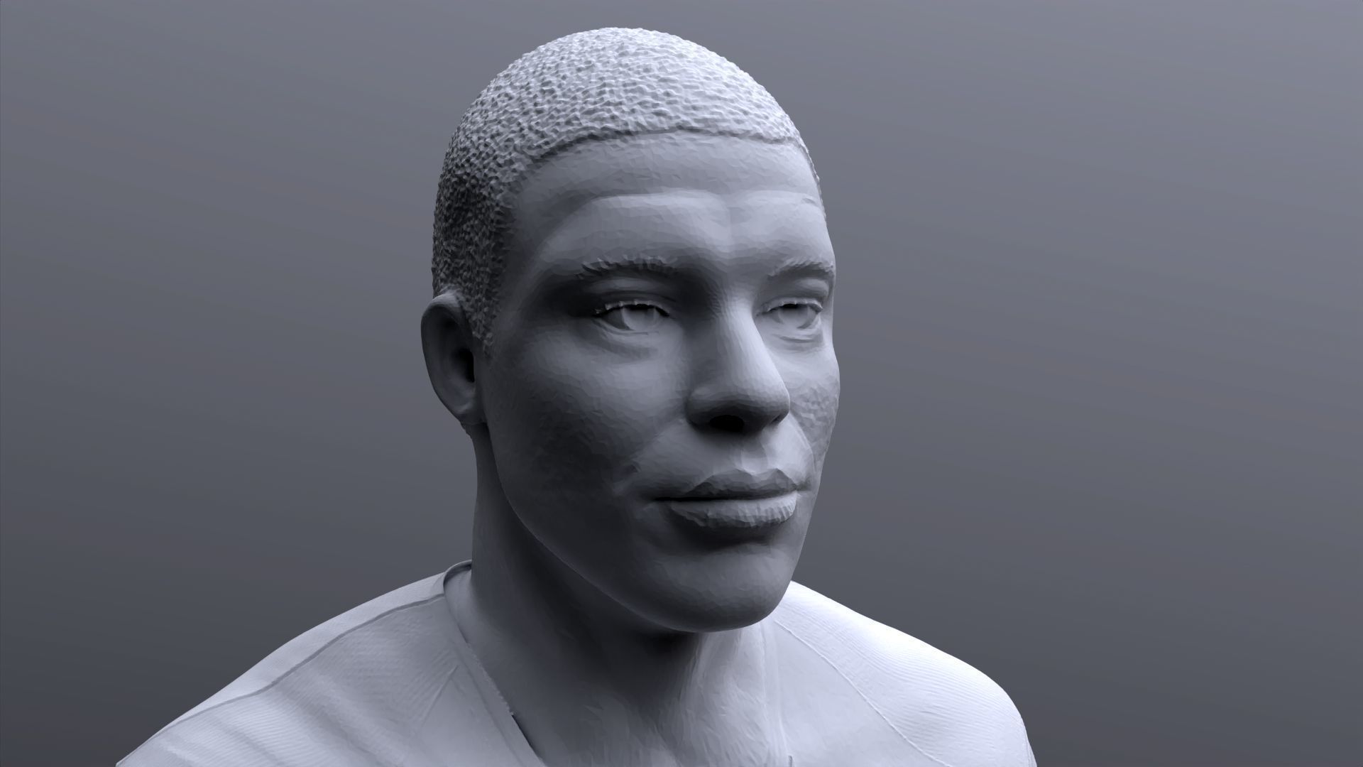 Kylian Mbappe Printable 3D model 3D printable | CGTrader