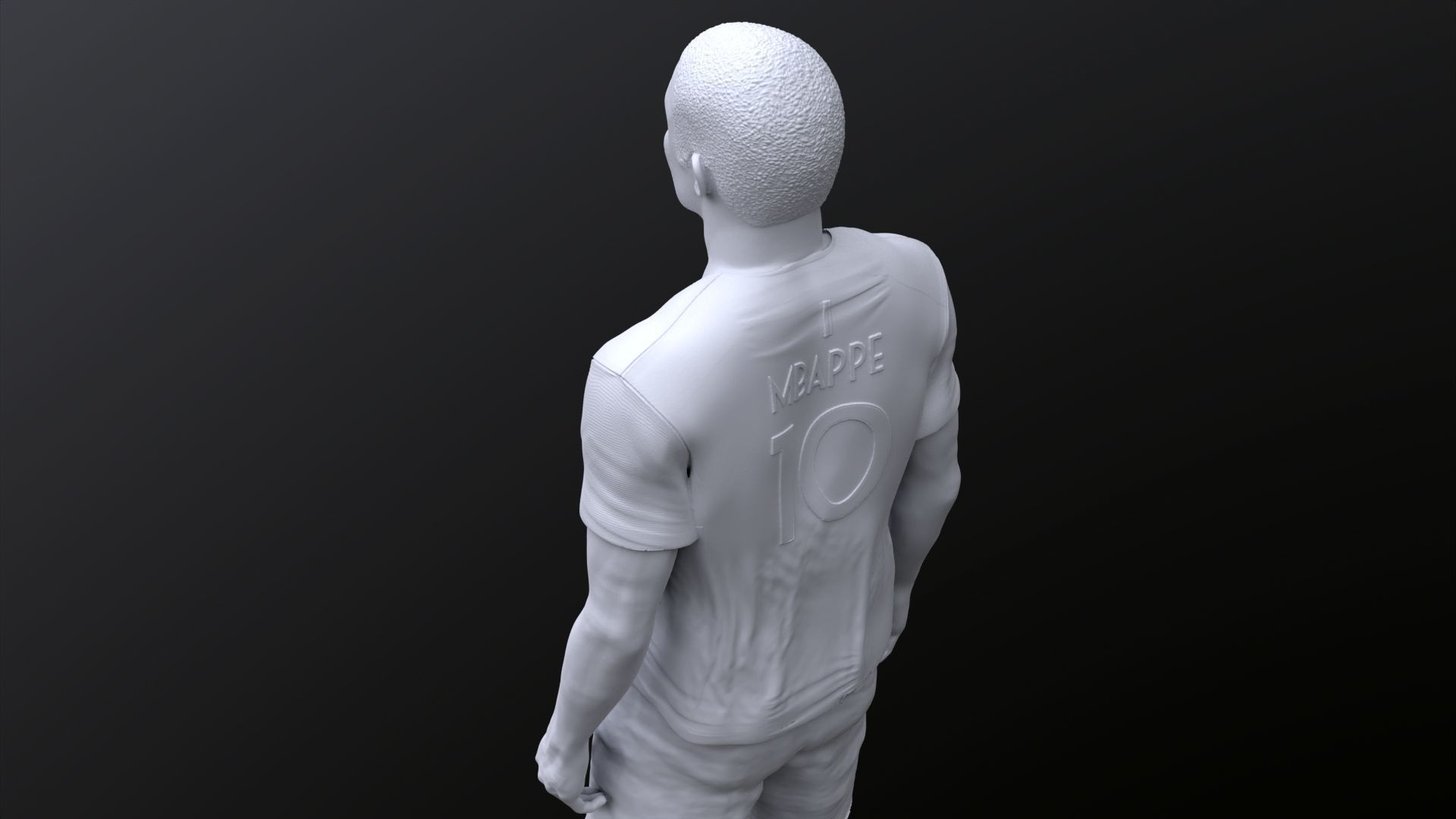 Kylian Mbappe Printable 3D model 3D printable | CGTrader