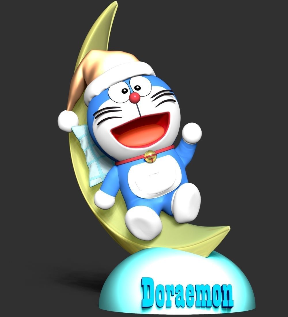 Doraemon - Winter 3D model 3D printable | CGTrader