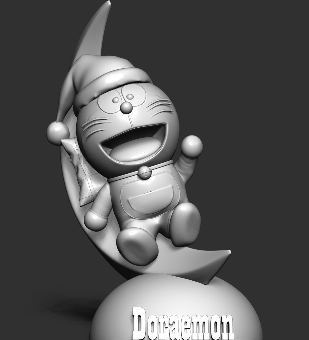 Doraemon - Winter 3D model 3D printable | CGTrader