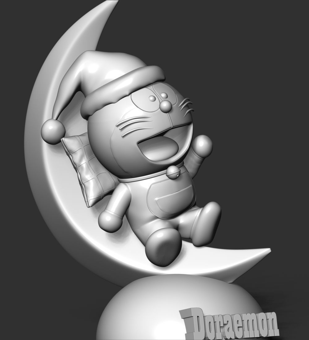 Doraemon - Winter 3D model 3D printable | CGTrader