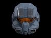 HALO Morrigan helmet 3d print file 3D model 3D printable | CGTrader