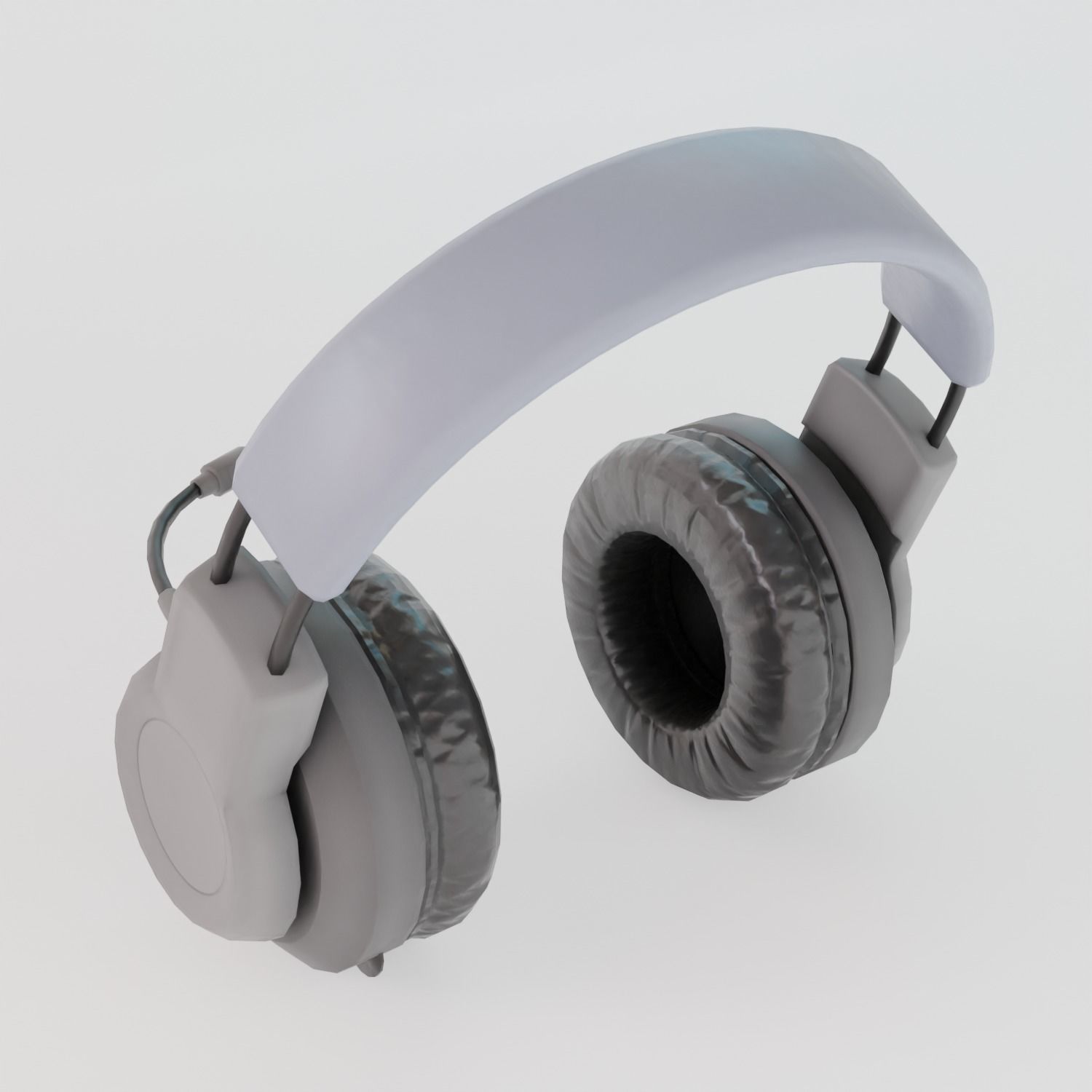 3D model Low-poly Simple Headphones VR / AR / low-poly | CGTrader