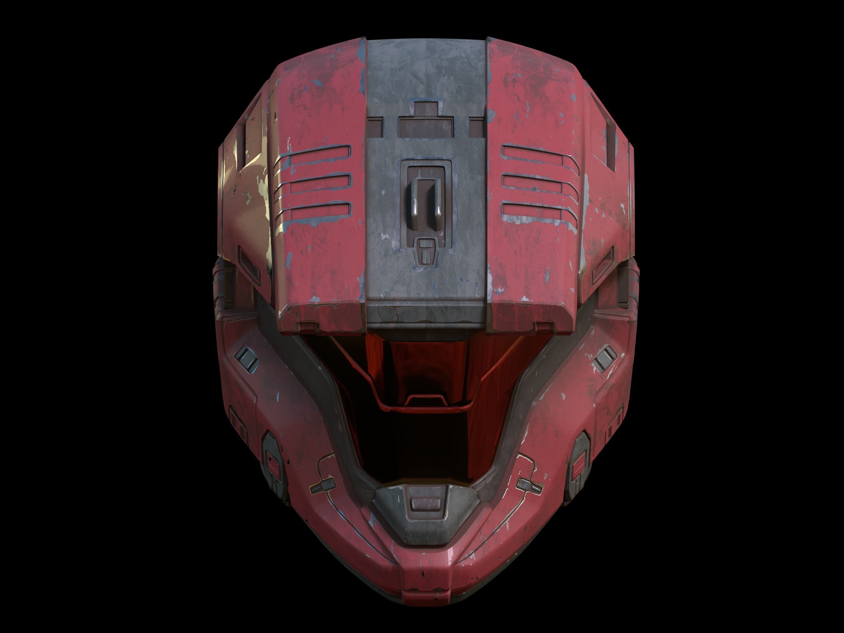 Halo Volant Helmet With Attachments 3d Print File 3d Model 3d Printable