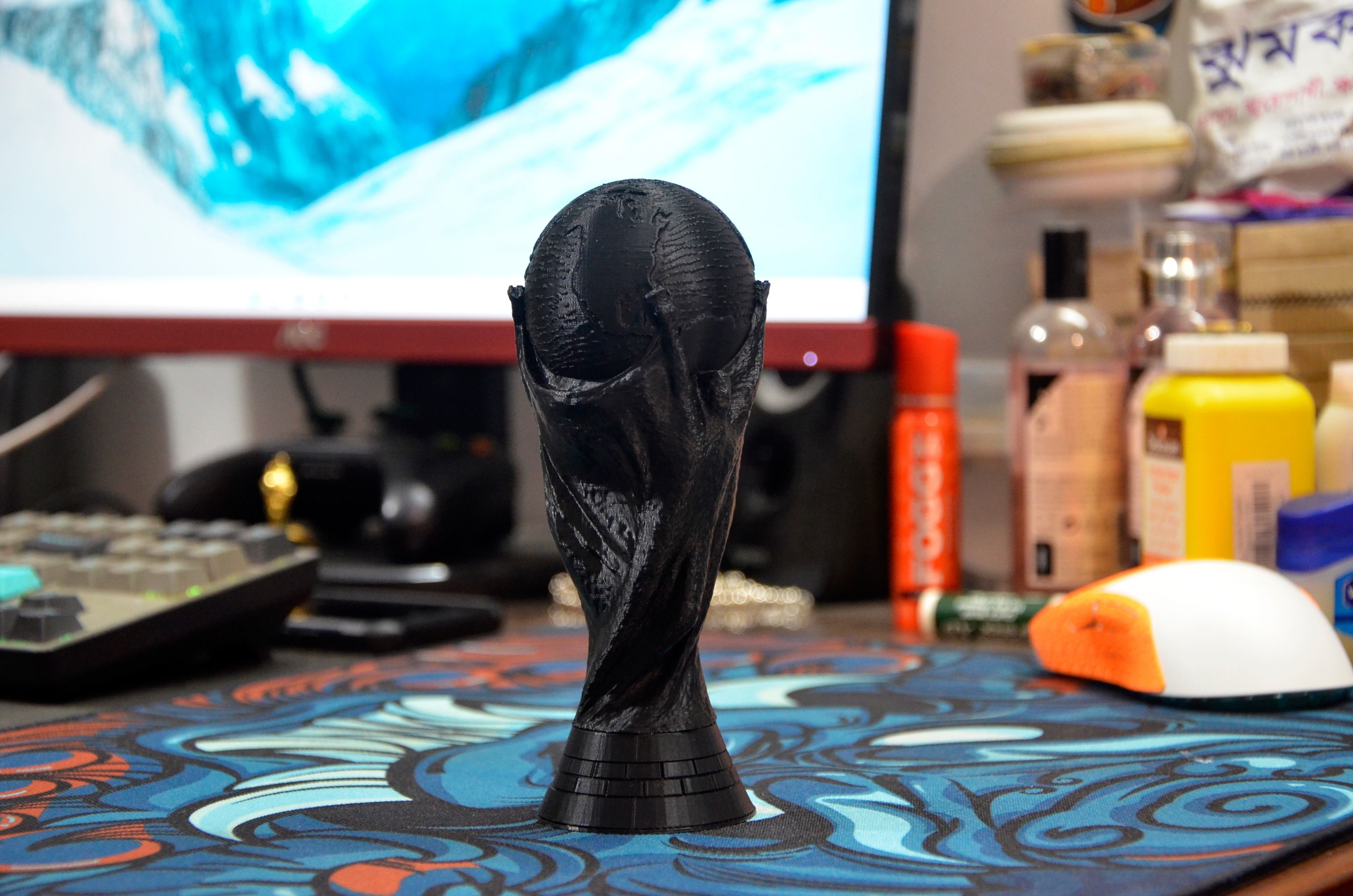 World Cup Trophy 3D model 3D printable | CGTrader