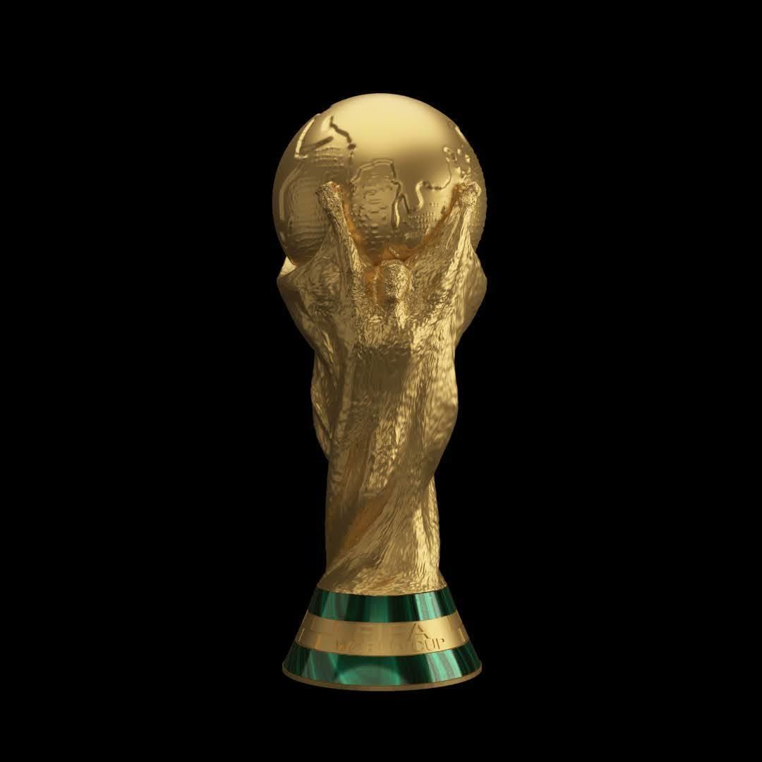 World Cup Trophy 3D model 3D printable | CGTrader
