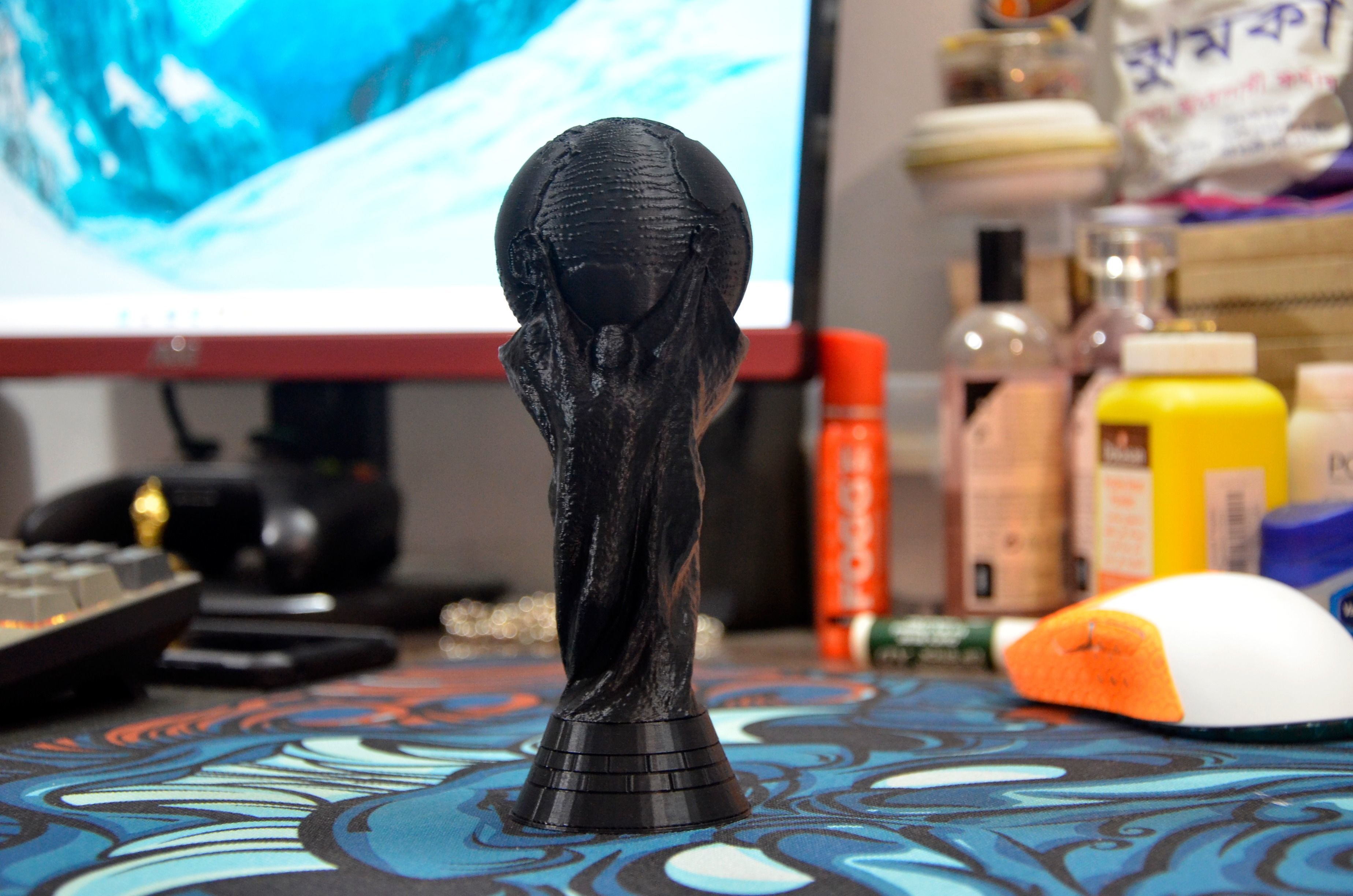 World Cup Trophy 3D model 3D printable | CGTrader