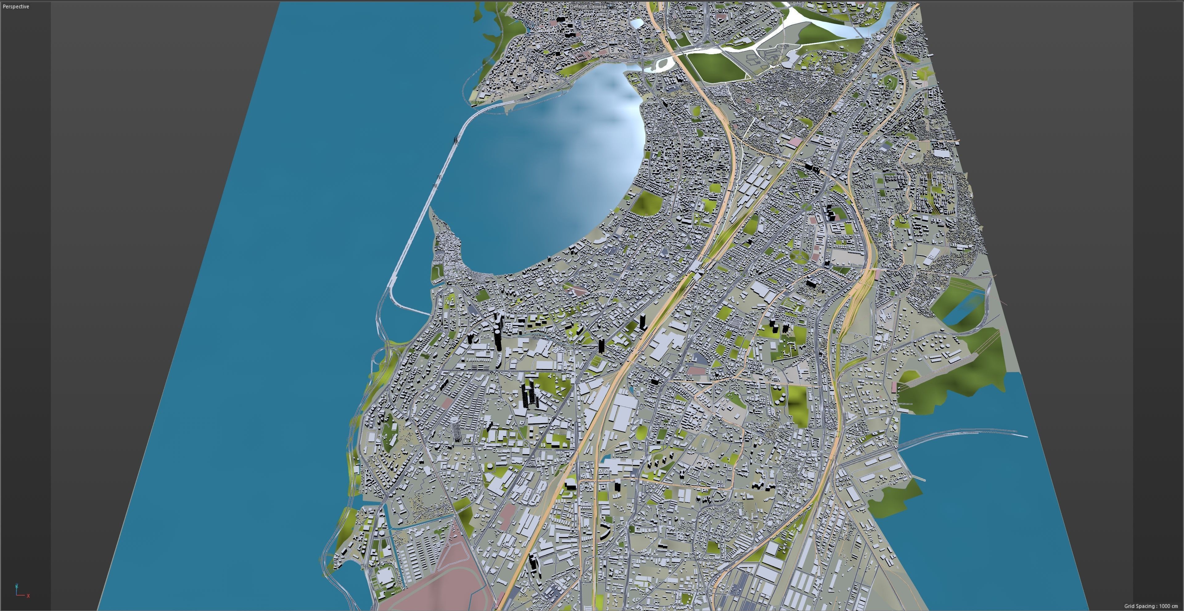 3D model Mumbai Downtown India VR / AR / low-poly | CGTrader