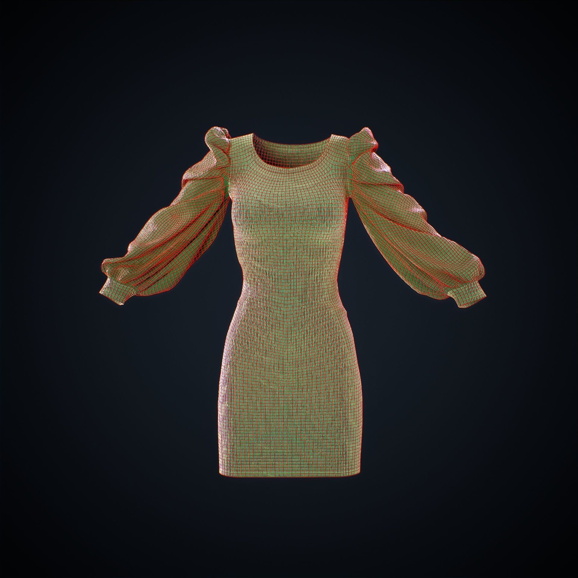 3D model Women cloth VR / AR / low-poly | CGTrader