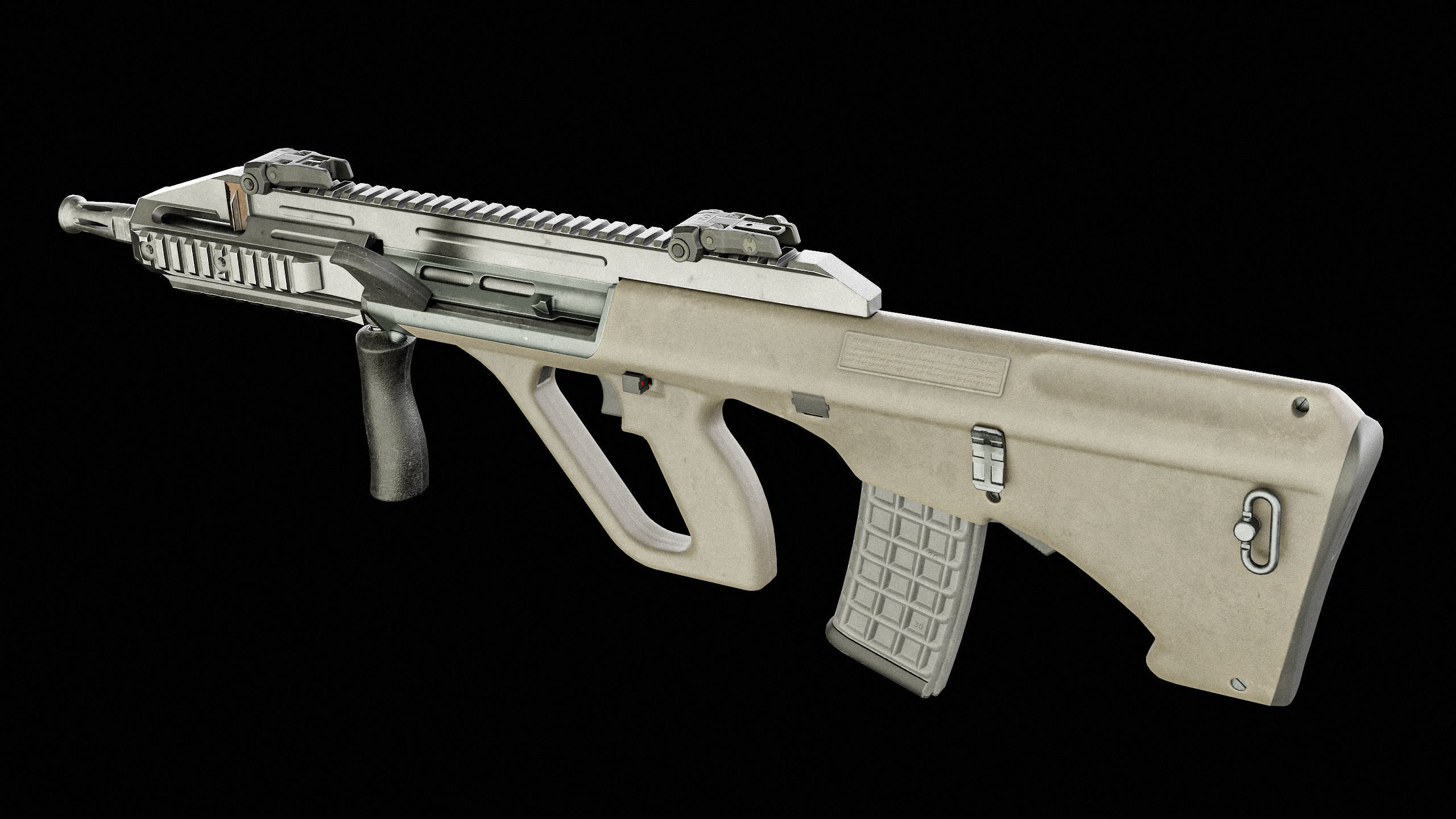 3D model Steyr AUG A3 CQC Kit VR / AR / low-poly | CGTrader