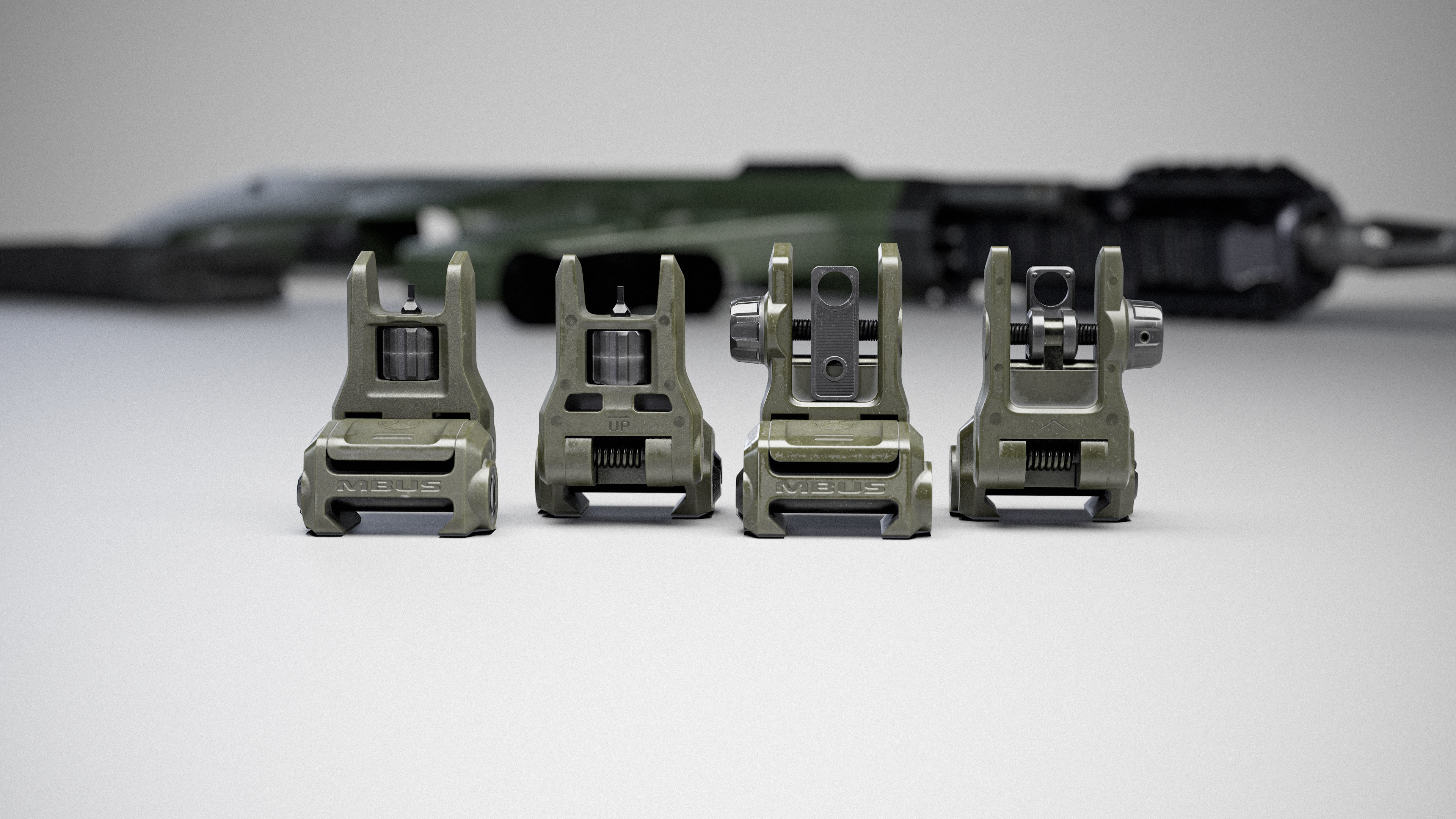 3D model Steyr AUG A3 CQC Kit VR / AR / low-poly | CGTrader