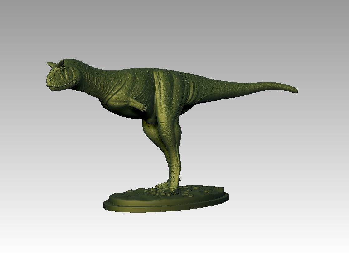 Carnotaurus dinosaur 3D model 3D printable | CGTrader