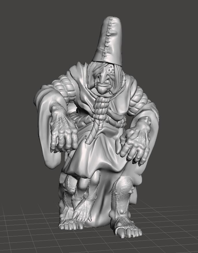 The Witcher 3 Crones of Crookback Bog - Weavess 3D Model 3D model 3D ...