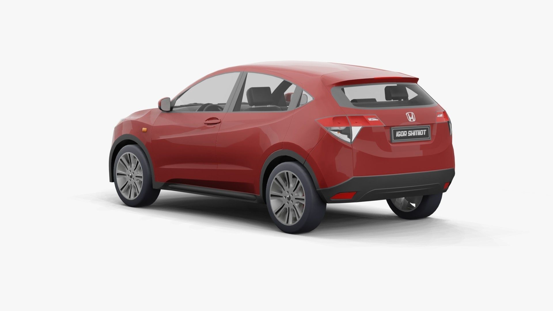 3D model Honda HRV 2016 lowpoly VR / AR / low-poly | CGTrader