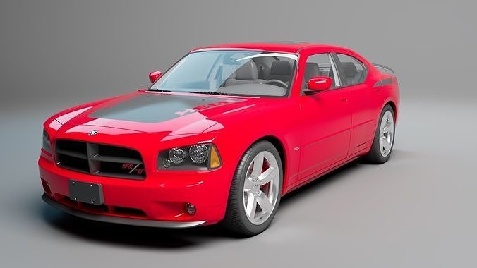 Daytona Charger 3D model | CGTrader